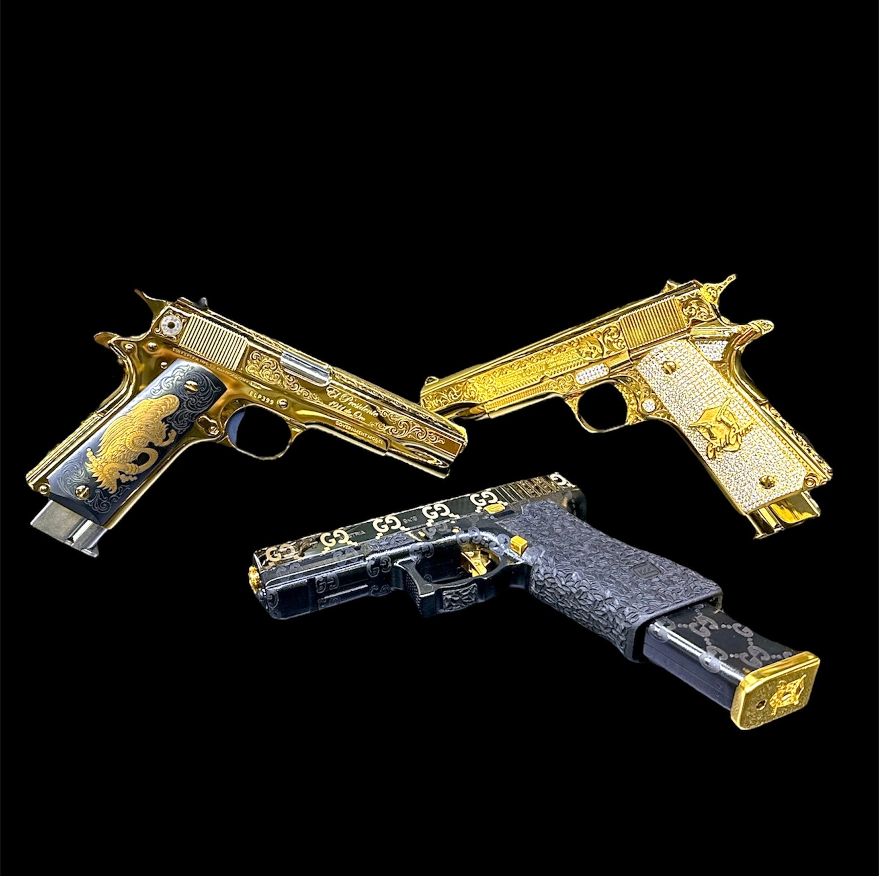 Gold Guns | Guns, Gold Plating, Grips, Gun Parts, and Accessories