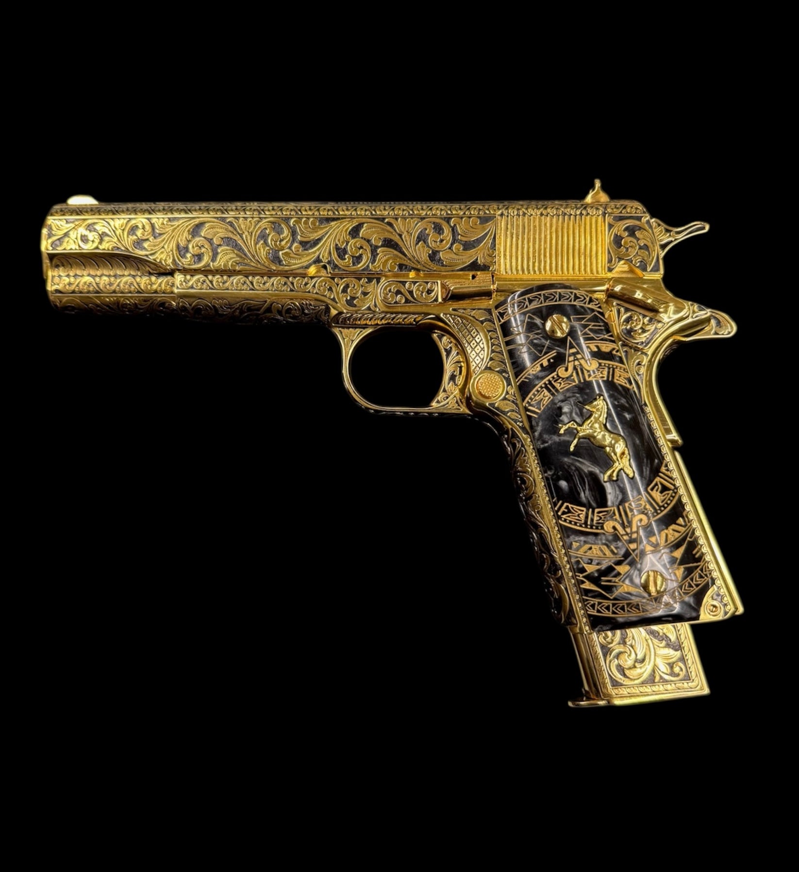 Custom Work Only 1911 – Gold Guns
