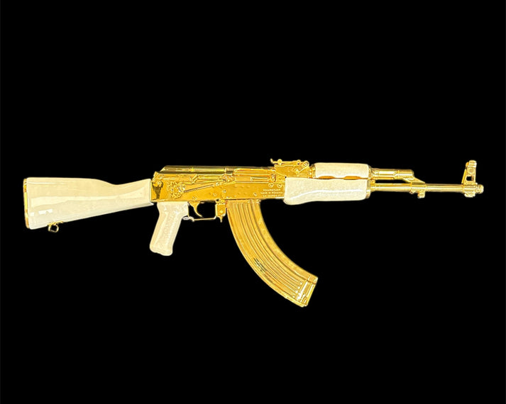 AK-47 Rifle WASR 10 – Gold Guns