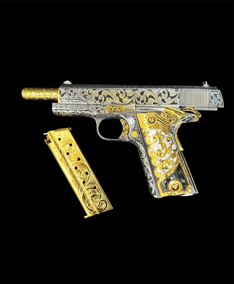 Custom Work Only 1911 – Gold Guns