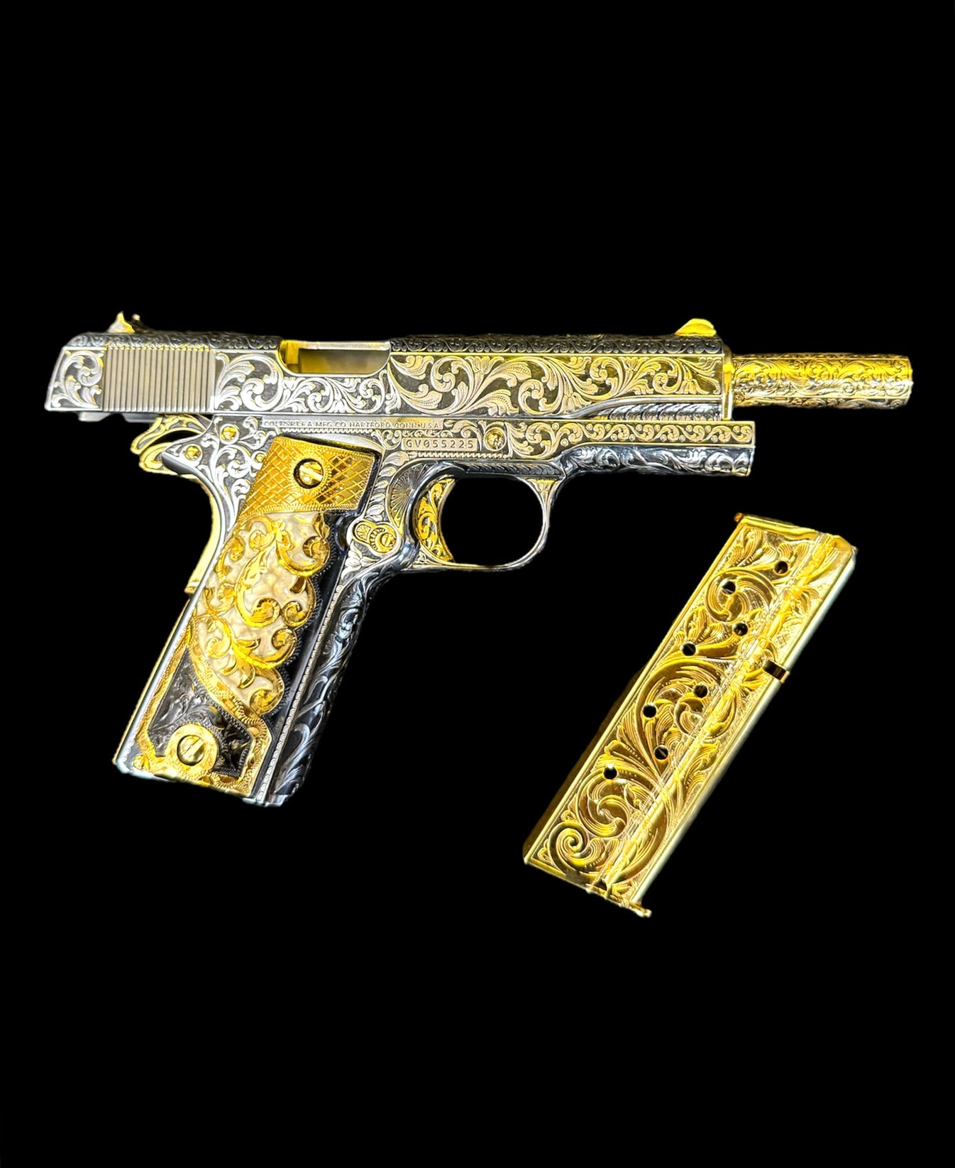 Custom Work Only 1911 – Gold Guns